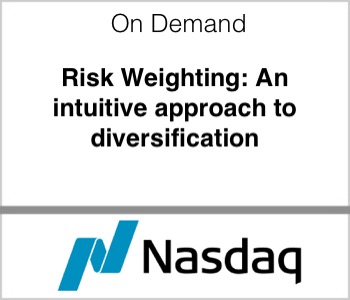 Risk Weighting: An intuitive approach to diversification - Nasdaq - 1.17.19
