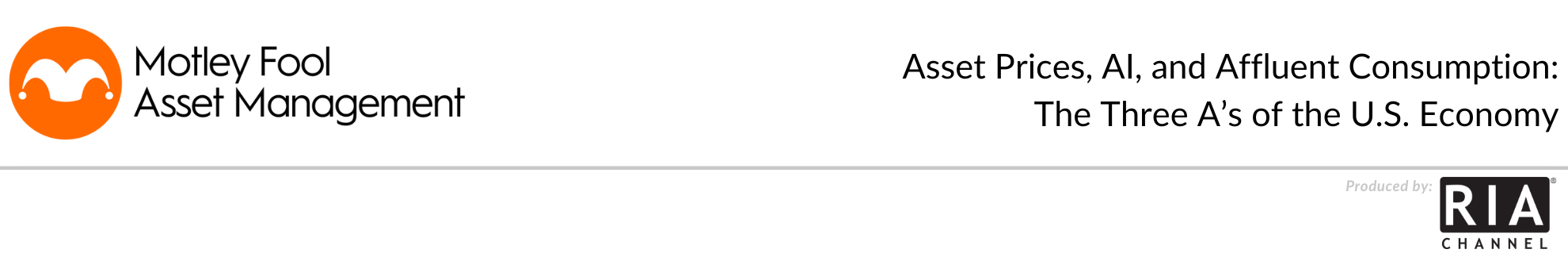 Asset Prices, AI, and Affluent Consumption: The Three A’s of the U.S ...